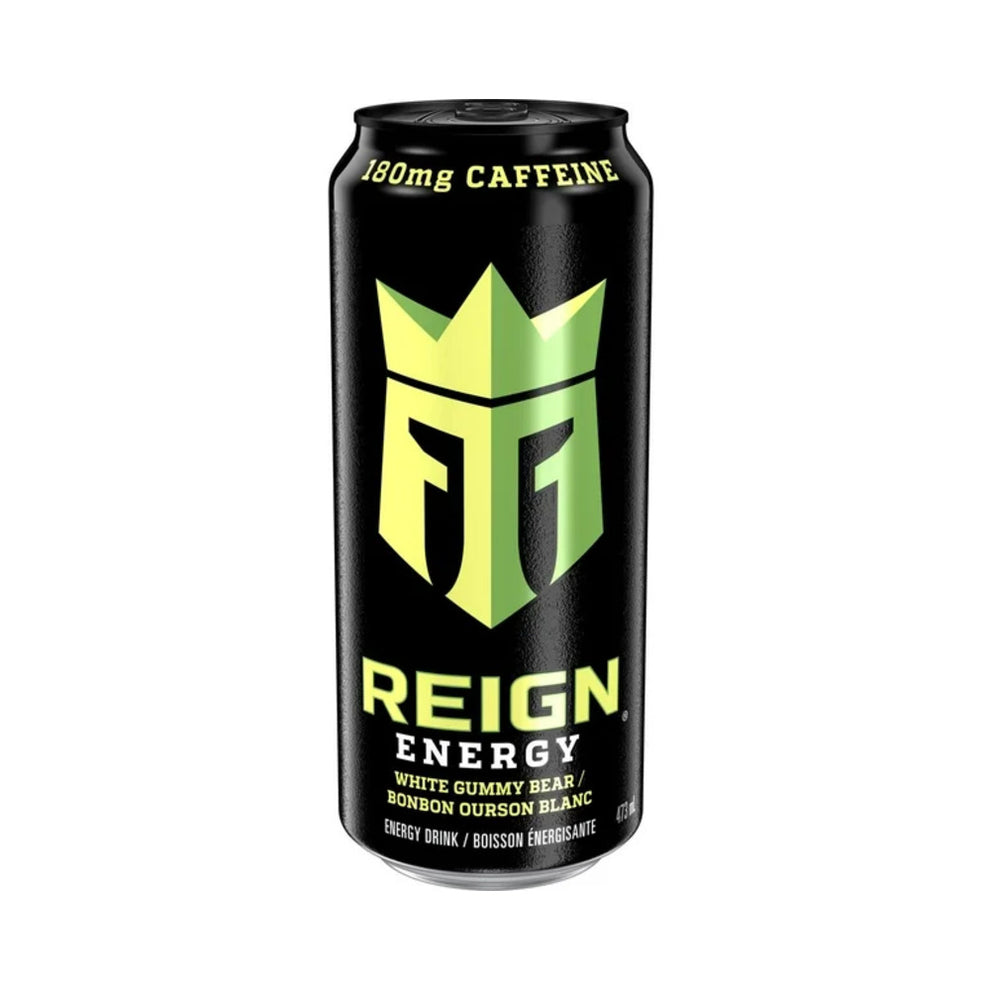 Reign Total Body Fuel, White Gummy Bear, Performance Energy Drink, 16o ...