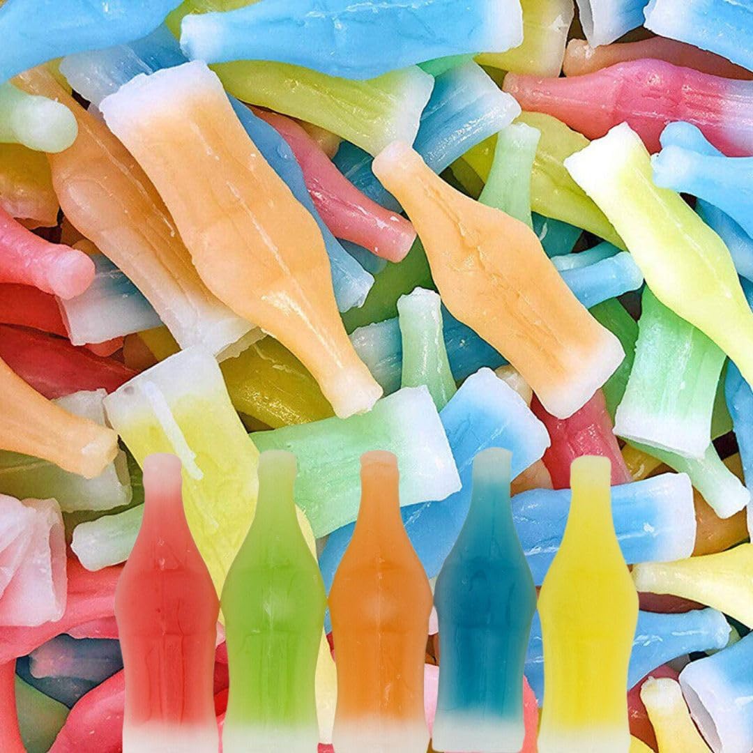 Nik-L-Nip Mini Drinks Candy Original Wax Bottles Assorted Flavors Bulk ...
