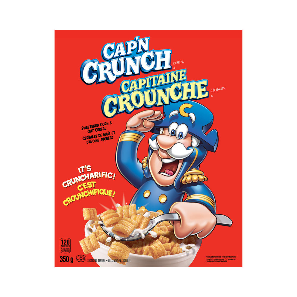 Quaker Captain Crunch 350g – The American Store