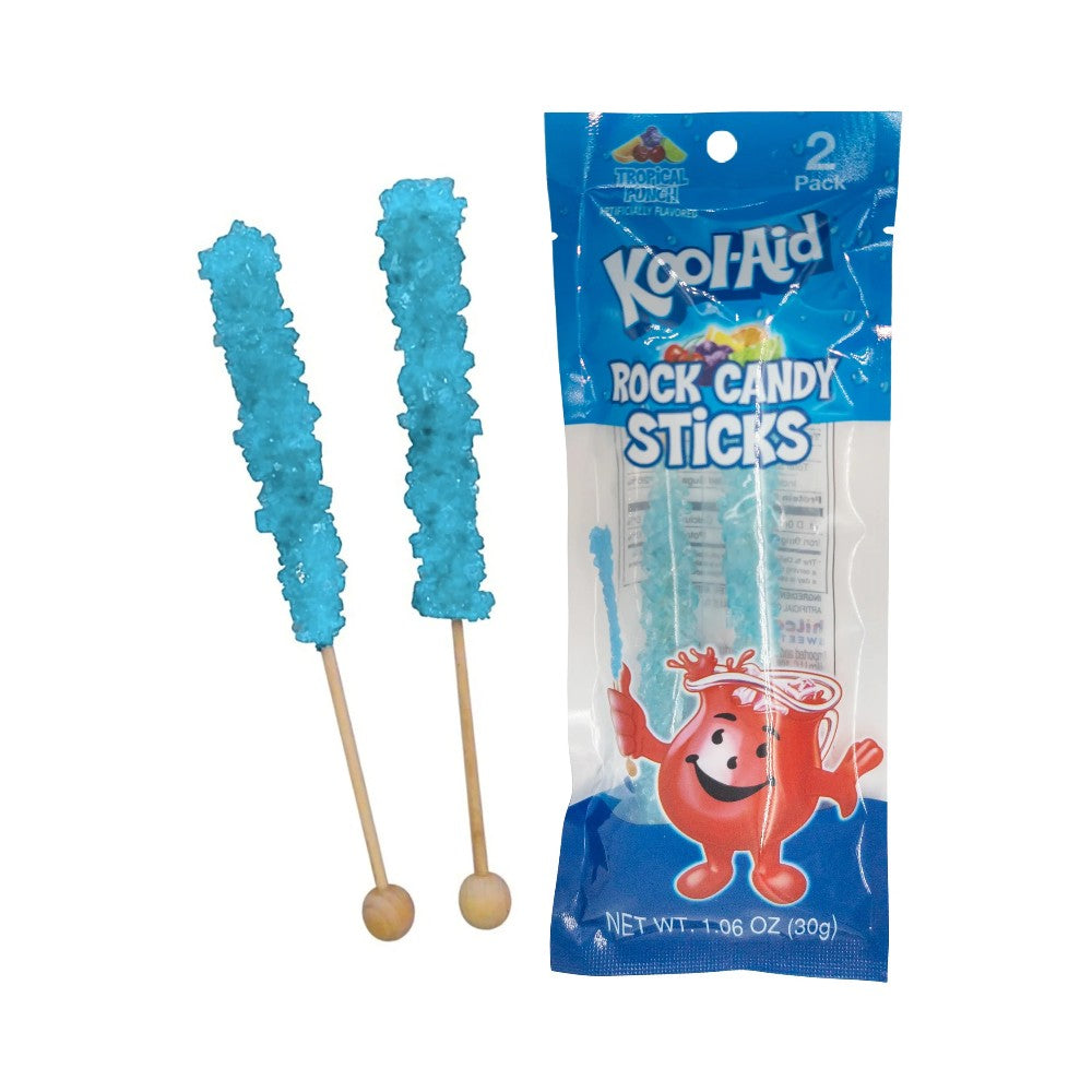 Kool Aid Rock Candy Sticks Tropical Punch 1.6oz (30g) – The American Store