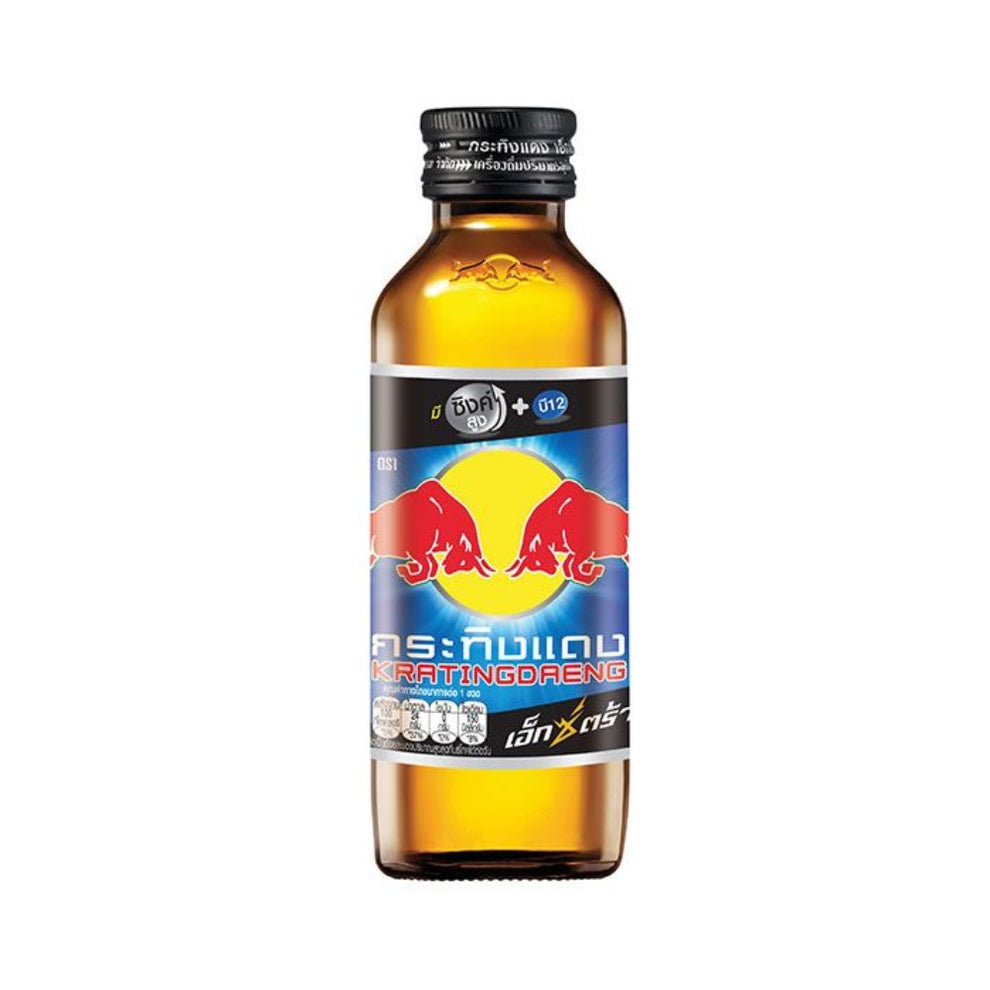 Red Bull Energy Drink With Zinc Glass Bottle KratingDaeng 145ml – The ...